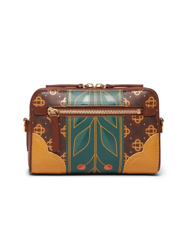 Casablanca Monogram Crossbody Bag - Multicolor