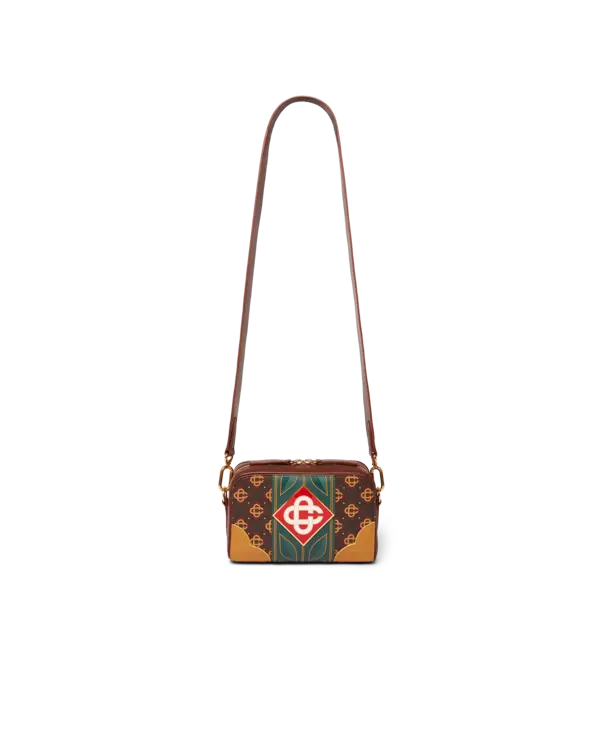 Casablanca Monogram Crossbody Bag - Multicolor