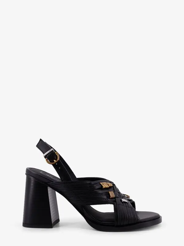Pinko Lara Leather Sandals