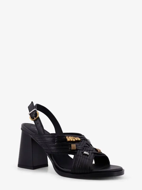 Pinko Lara Leather Sandals