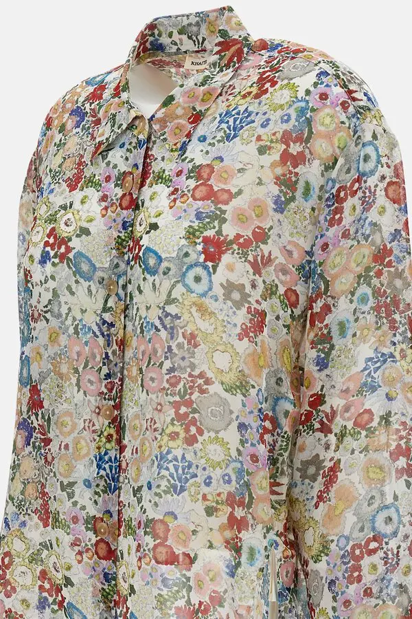 Khaite Goya Floral Shirt