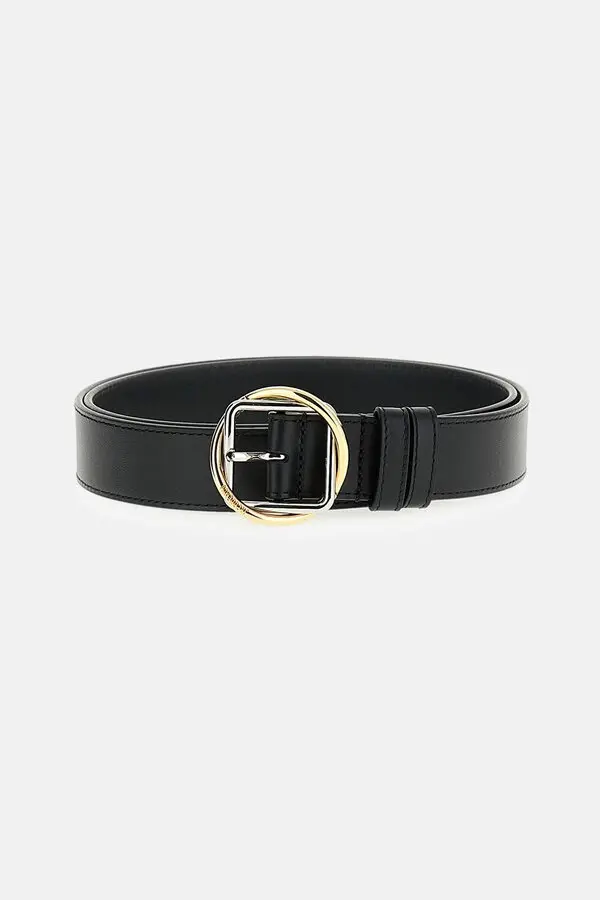 Jacquemus The Salon Leather Belt - Black