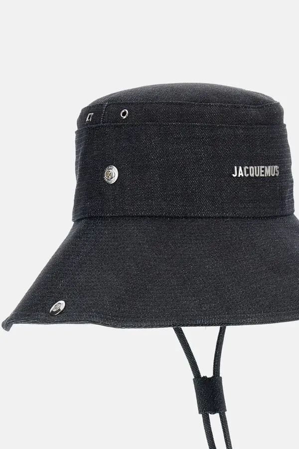 Jacquemus Denim Bucket Hat - Blu