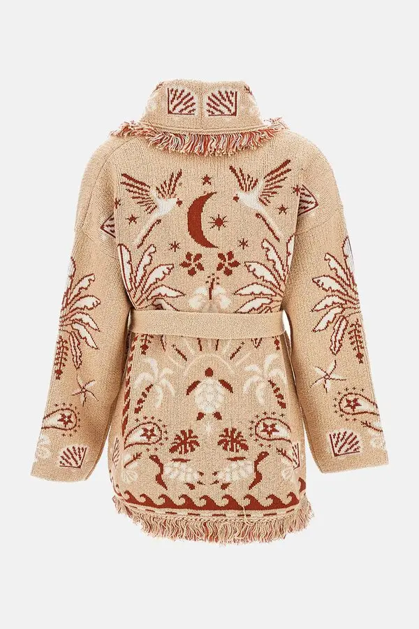 Alanui Long Cardigan - Multicolor