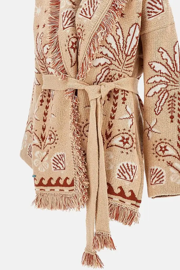 Alanui Long Cardigan - Multicolor