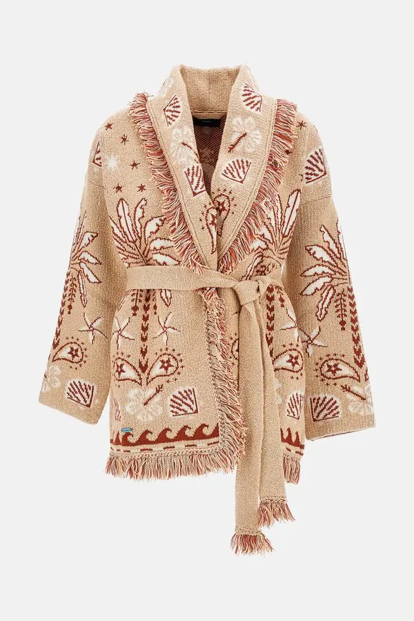 Alanui Long Cardigan - Multicolore