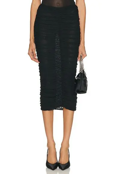 SEROYA Auralee Ruched Skirt