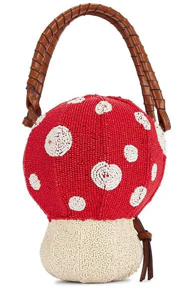 Staud Shroom Beaded Bag