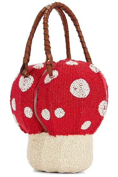 Staud Shroom Beaded Bag