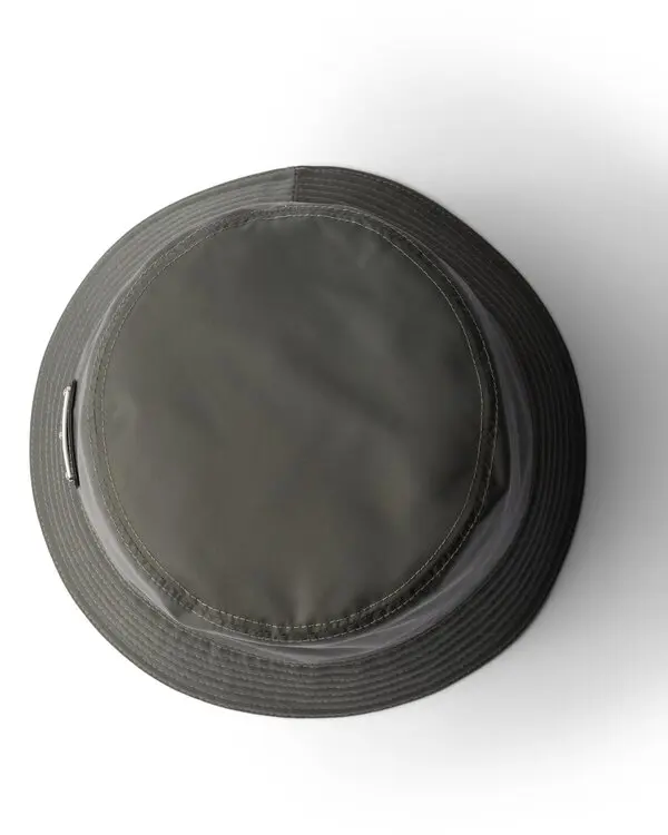 Prada Re-nylon Bucket Hat - Forest Green