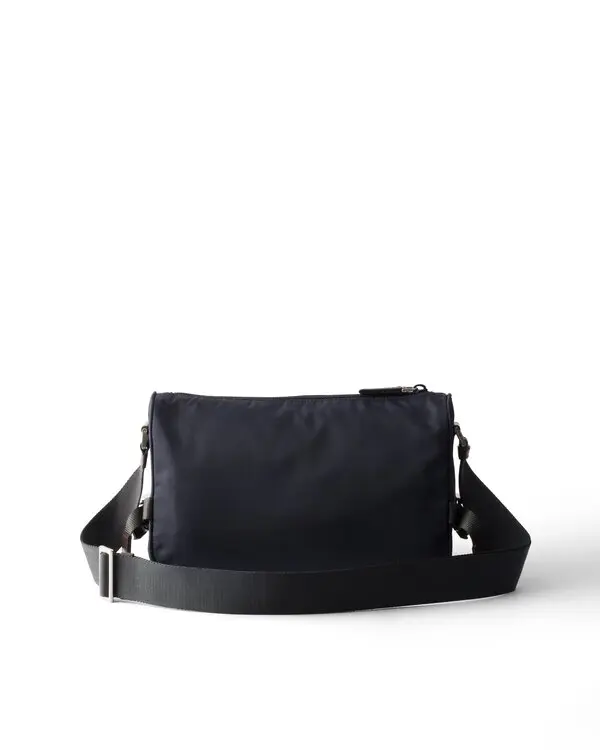 Prada Re-nylon And Leather Shoulder Bag