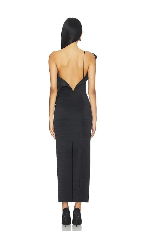 Magda Butrym Strapless Long Dress