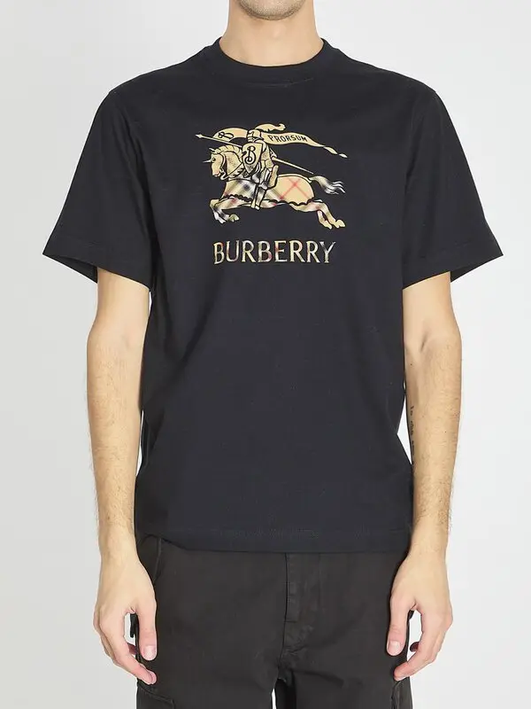 Burberry Cotton Jersey T-shirt - Black