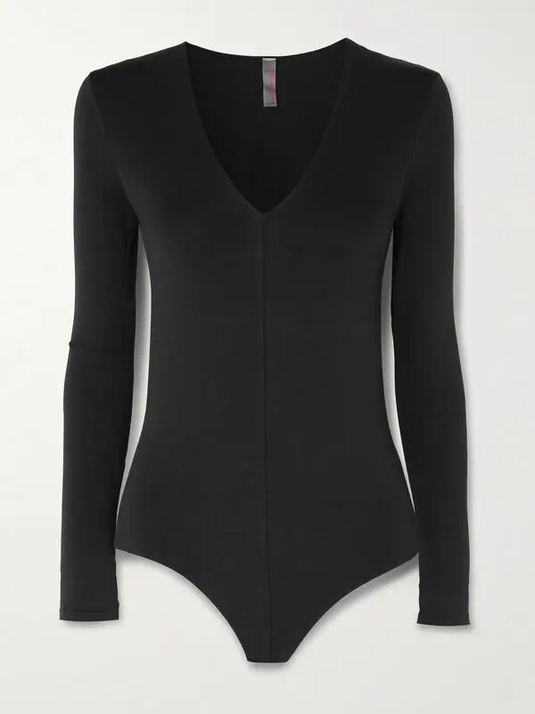 Commando Prima Ballet Stretch-jersey Thong Bodysuit