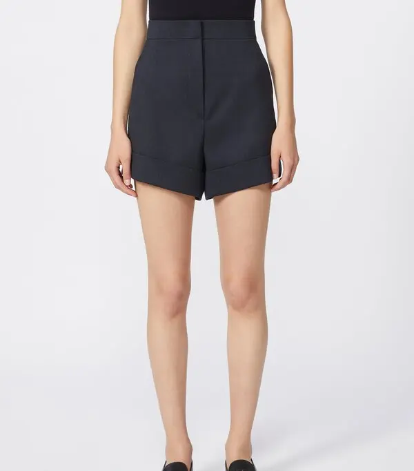 Max Mara Cotton Tailored Shorts