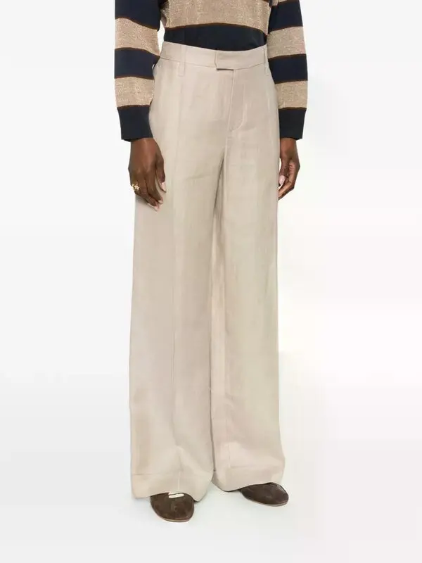 Brunello Cucinelli Pleated Wide-leg Trousers