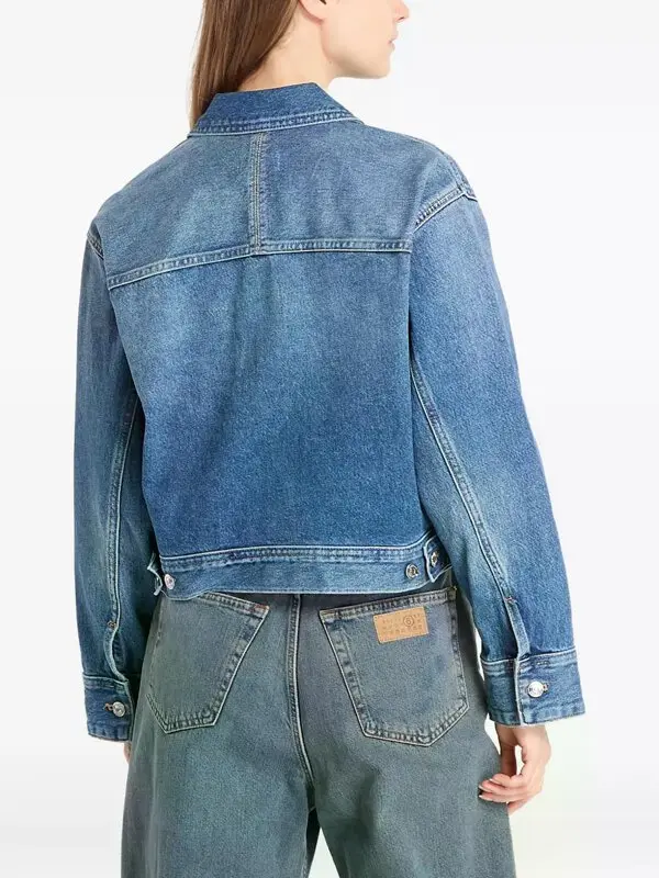 Calvin Klein Workwear Logo-appliqué Denim Jacket