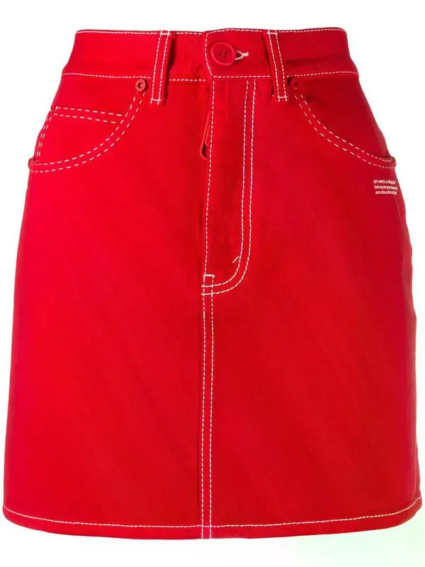Off-White Denim Miniskirt
