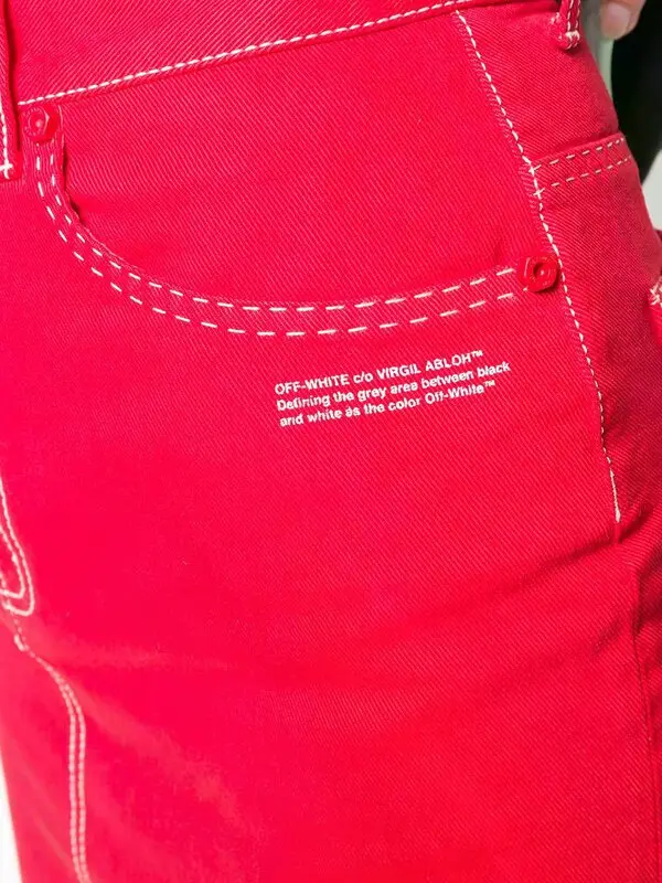 Off-White Denim Miniskirt