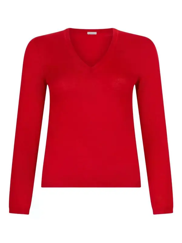 Malo V-neck Long Sleeve Top