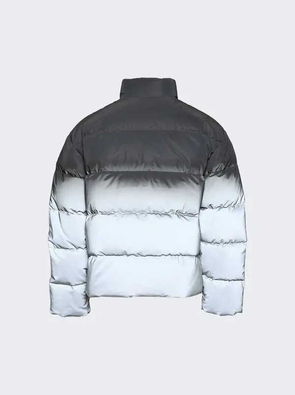 Alexander Wang Reflective Gradient Puffer Jacket - Gray
