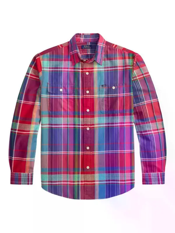 Polo Ralph Lauren Plaid Button-down Shirt - Red