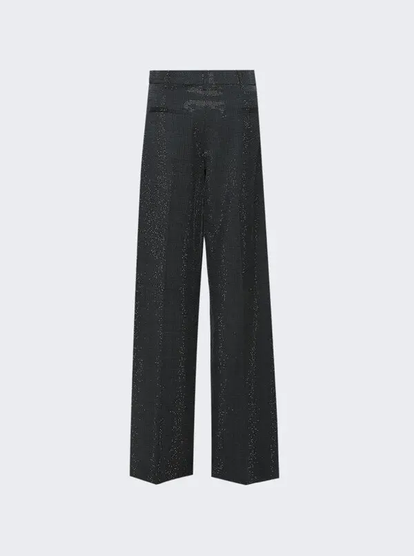 Alexander Wang Mid-rise Allover Hotfix Tailored Pant