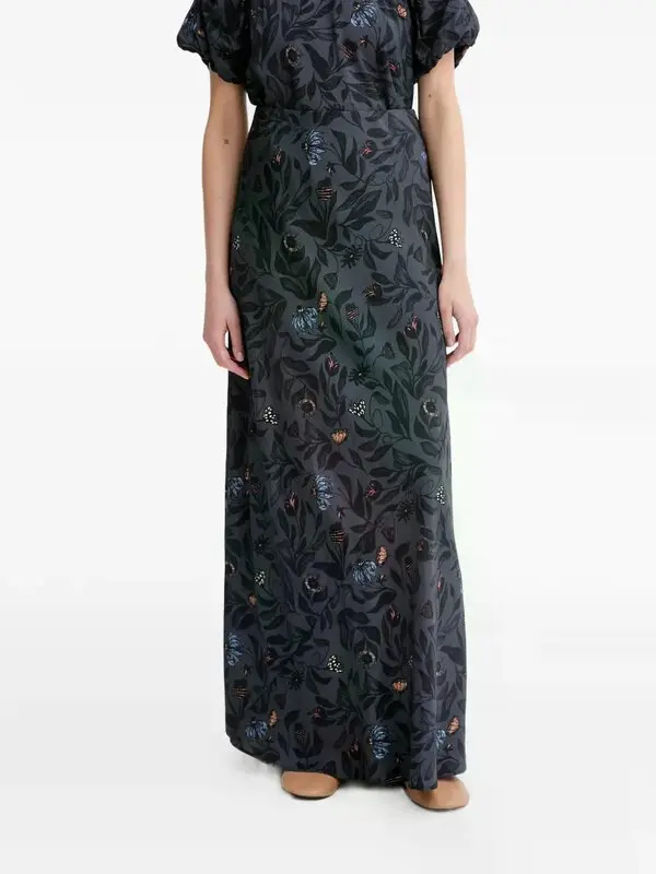 Munthe Floral Print Maxi Skirt