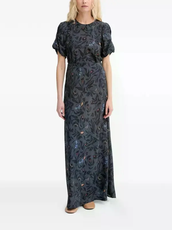 Munthe Floral Print Maxi Skirt