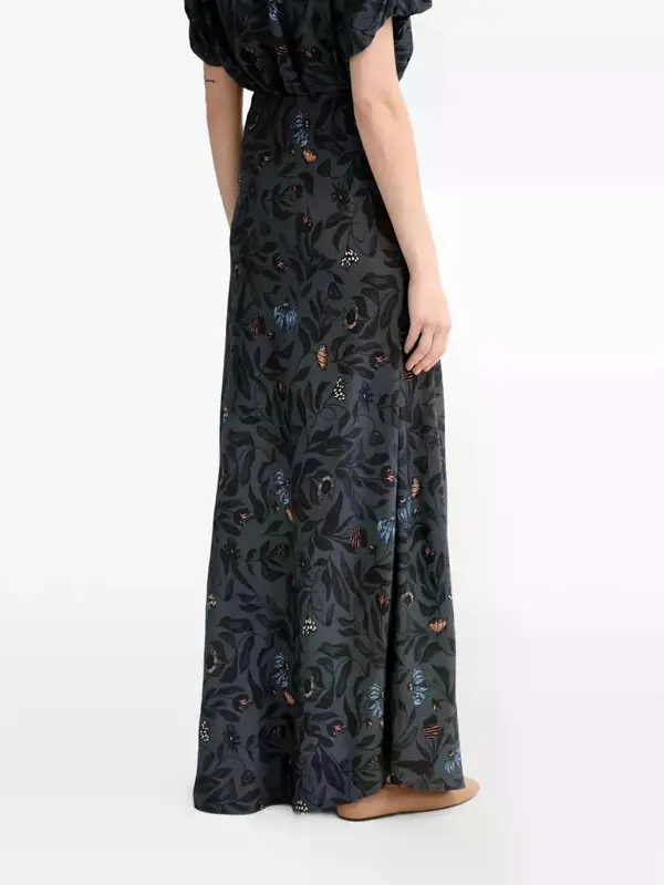 Munthe Floral Print Maxi Skirt