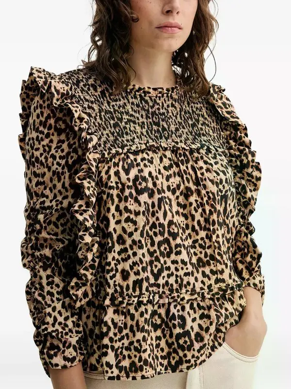 Munthe Animal-print Blouse