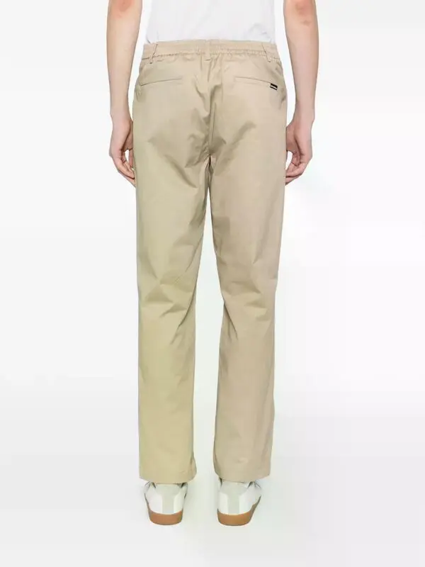Karl Lagerfeld Logo-plaqued Chino Trousers