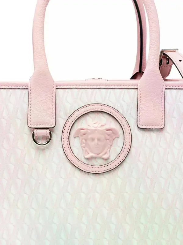 Versace Small Allover La Medusa Tote Bag