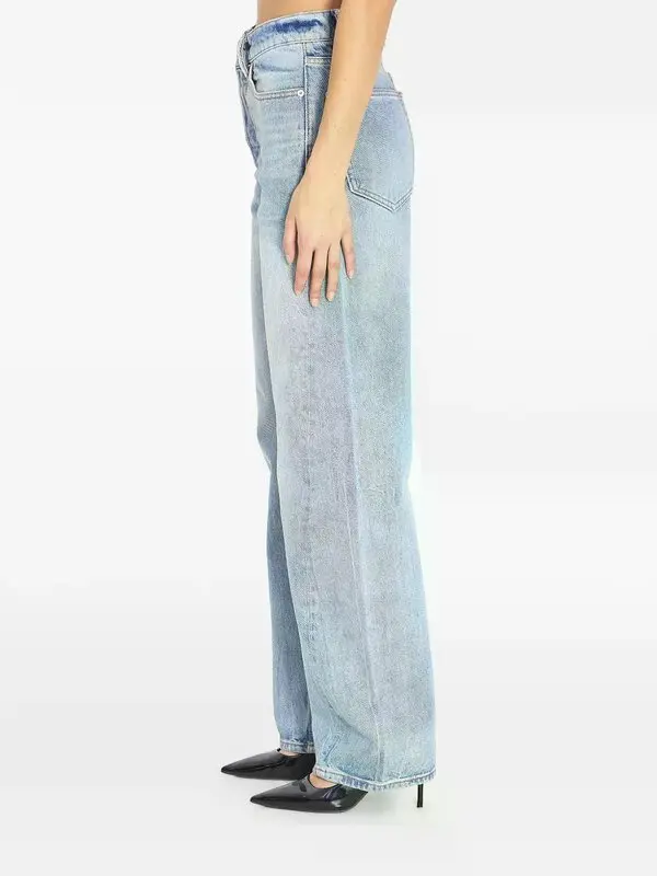 Alexander Wang Float Crystal-embellished Jeans
