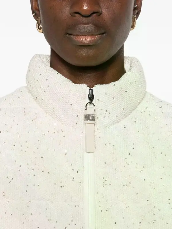 Brunello Cucinelli Sequin-embellished Gilet