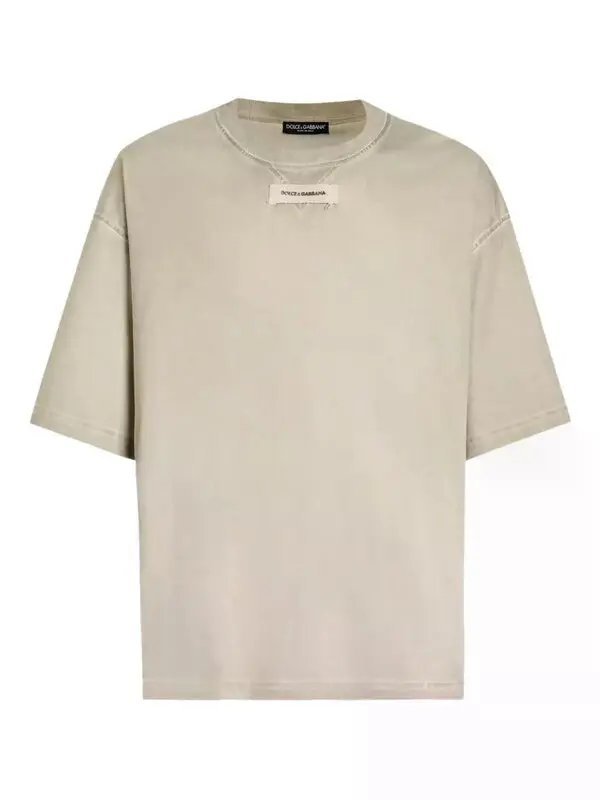 Dolce & Gabbana Label-detail T-shirt