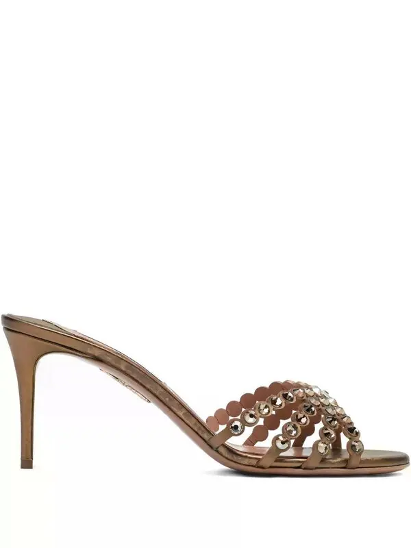 AQUAZZURA Tequila Embellished Sandals