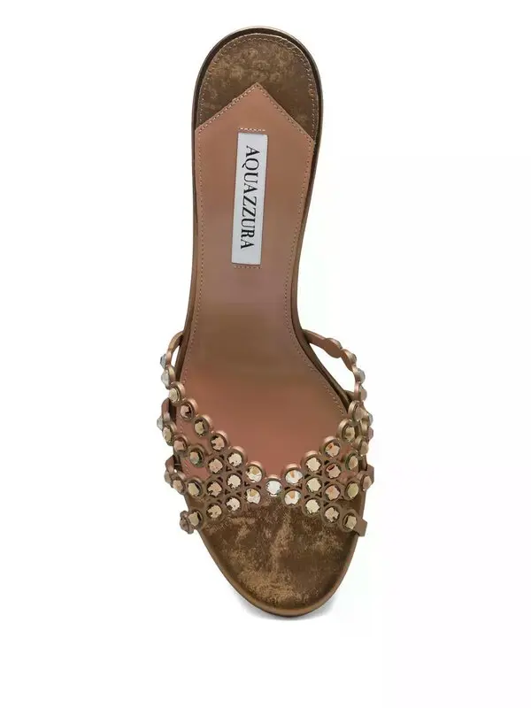 AQUAZZURA Tequila Embellished Sandals