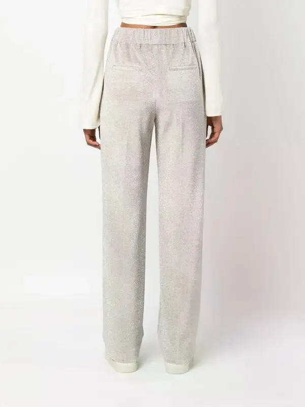 Peserico Straight-leg Glitter Trousers