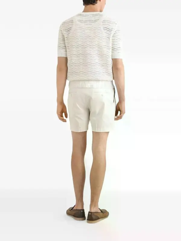 Dolce & Gabbana Chevron Pattern Knitted T-shirt