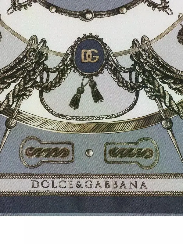 Dolce & Gabbana Braided-rope Tassel Scarf