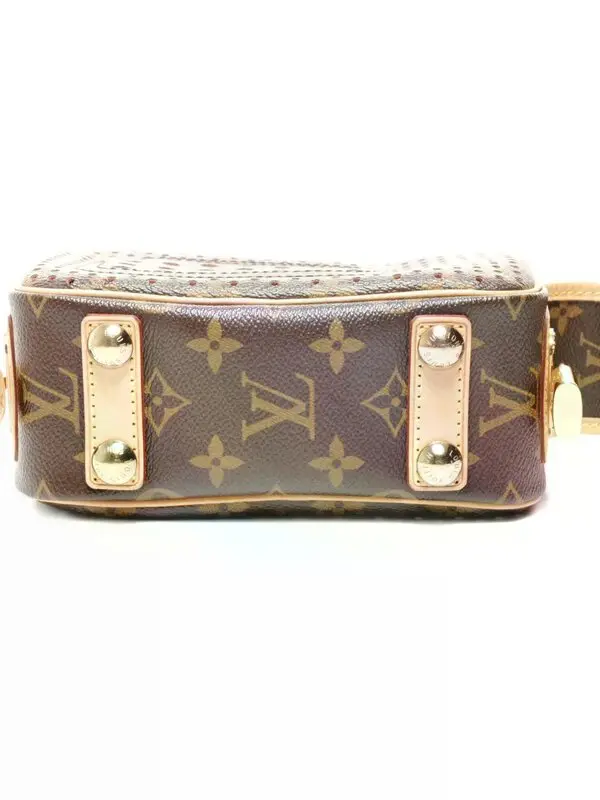 LOUIS VUITTON 2006 Mini Monogram Perfo Trocadero Shoulder Bag