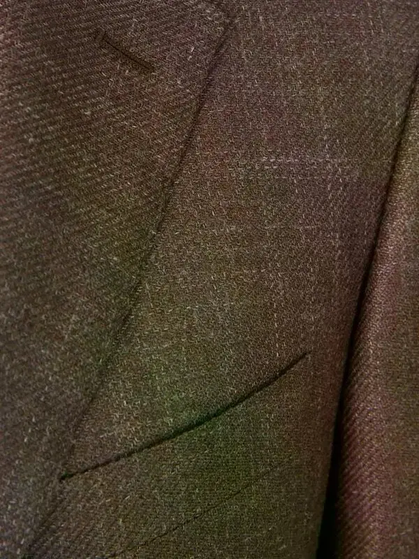Canali Notched-lapel Single-breasted Blazer - Brown