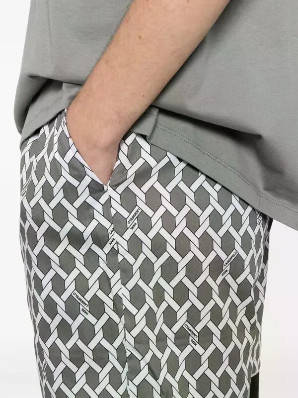 Karl Lagerfeld Printed Shorts