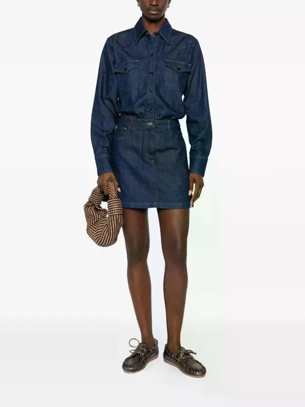 A.p.c. Denim Mini Dress