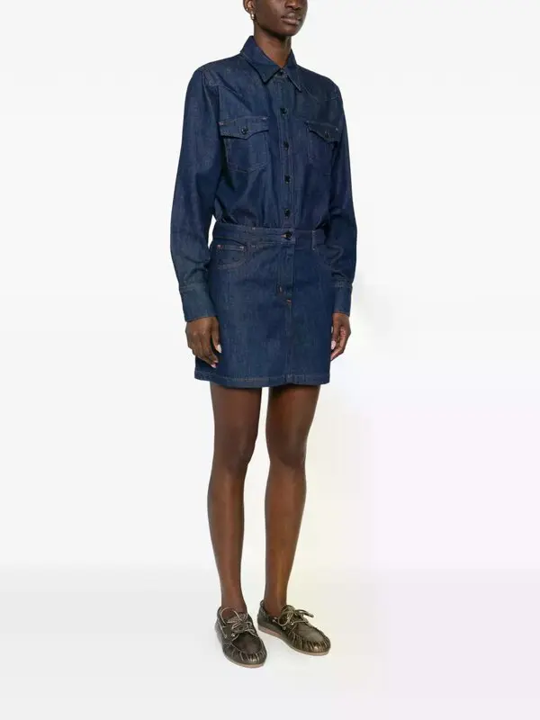 A.p.c. Denim Mini Dress
