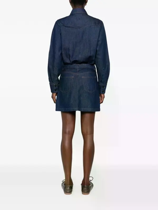 A.p.c. Denim Mini Dress