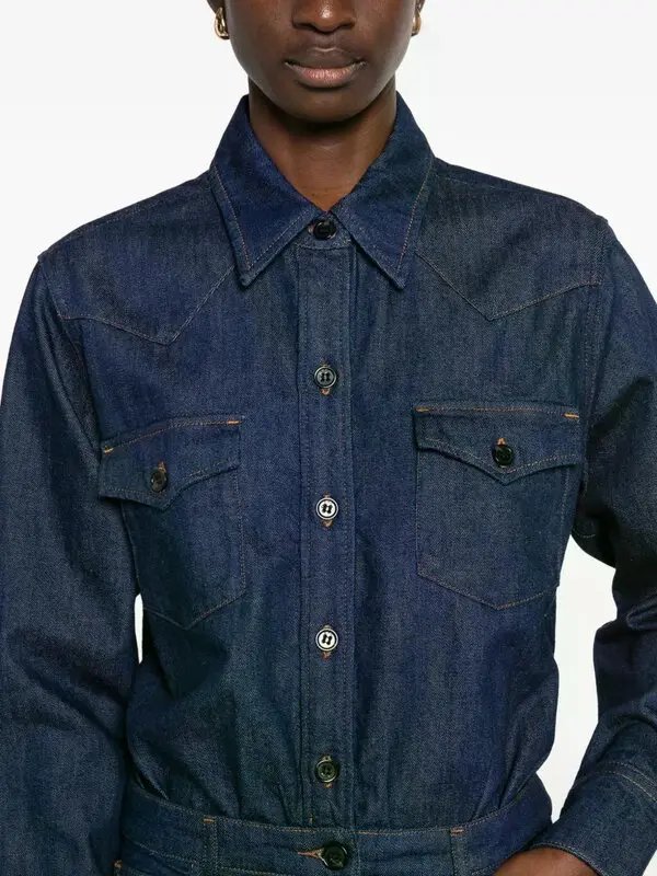 A.p.c. Denim Mini Dress