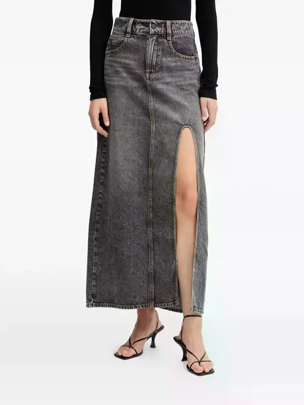 Miss Sixty Midi Skirt With Slit