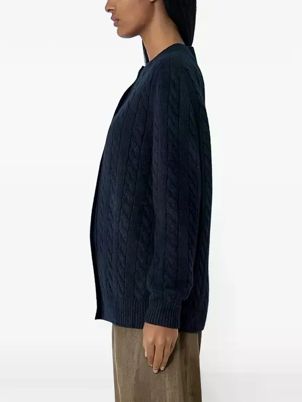 THE ROW Cable-knit Cardigan